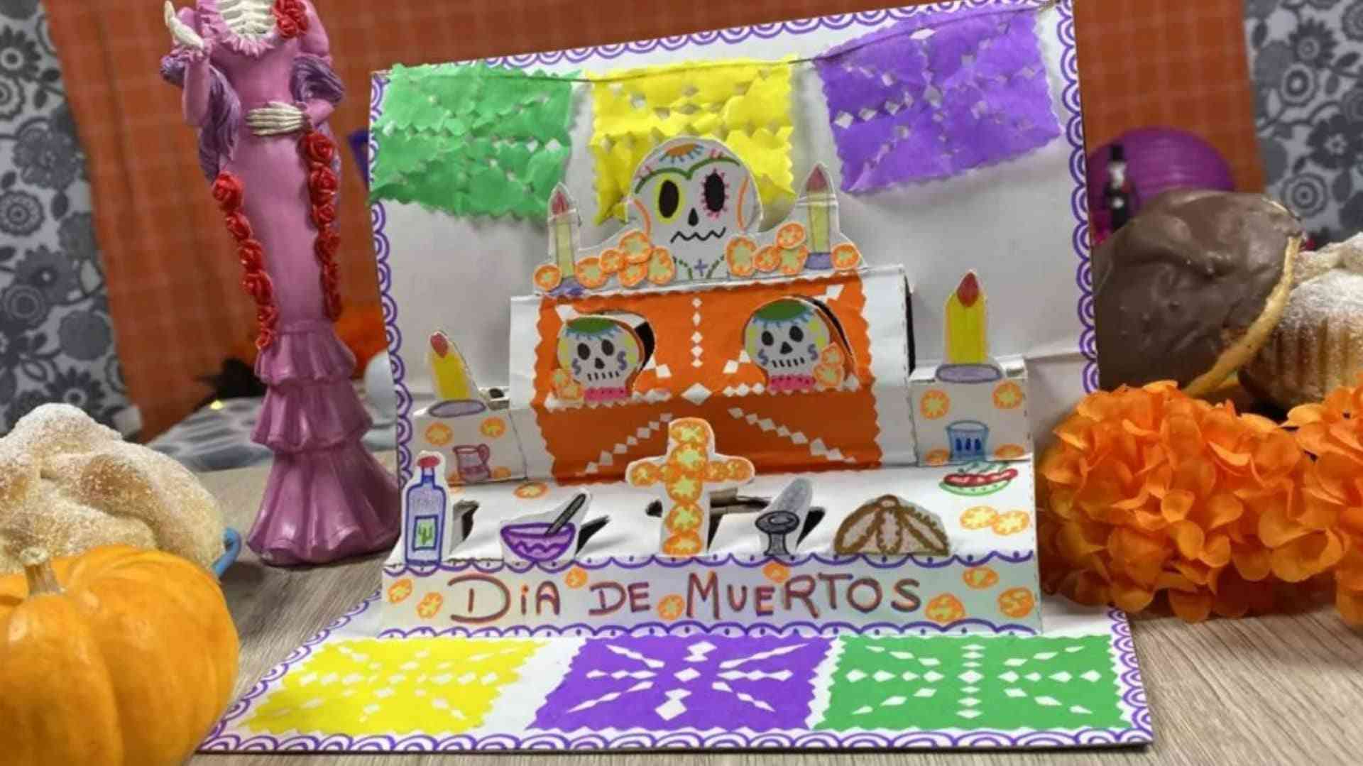 Crea un increíble altar de muertos con cajas de cartón: guía práctica ...